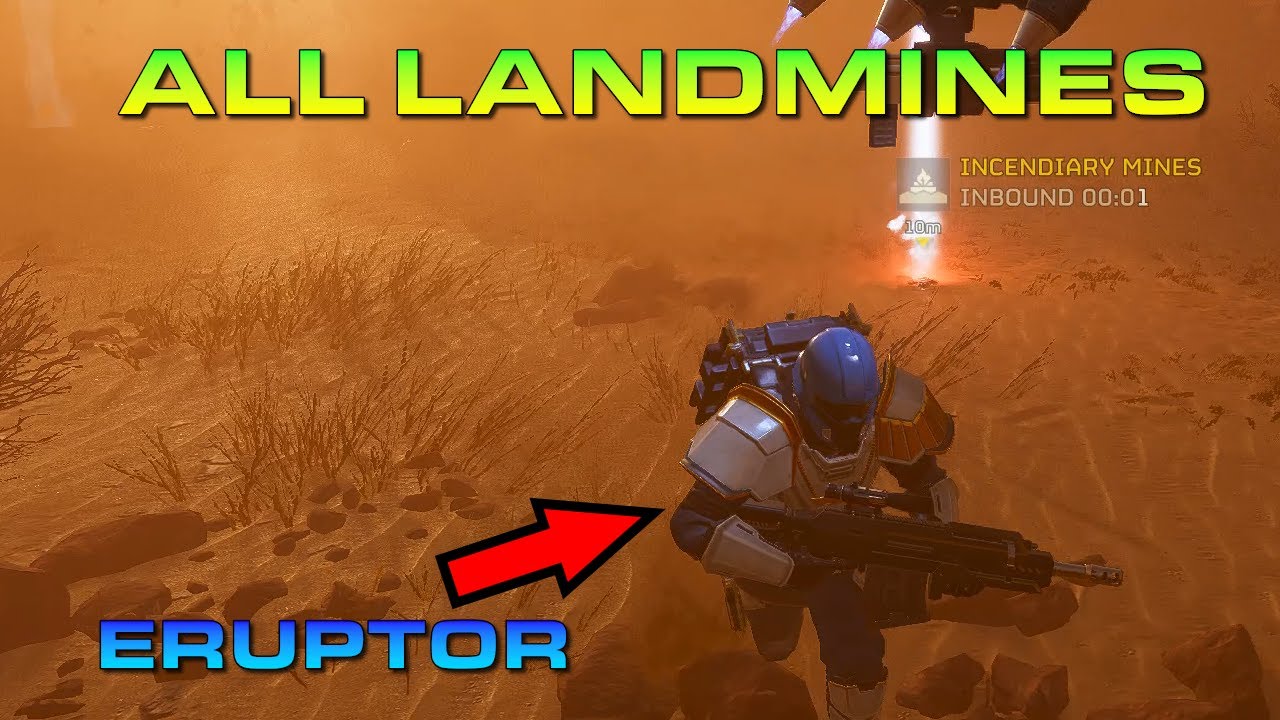 You Only Need ERUPTOR AND LANDMINES For SUPER HELLDIVE | Helldivers 2 ...