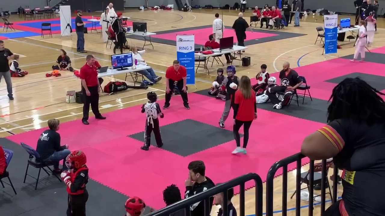 Alexander’s 2nd round sparring at 2020 KC Challenge/ WAKO Nationals ...