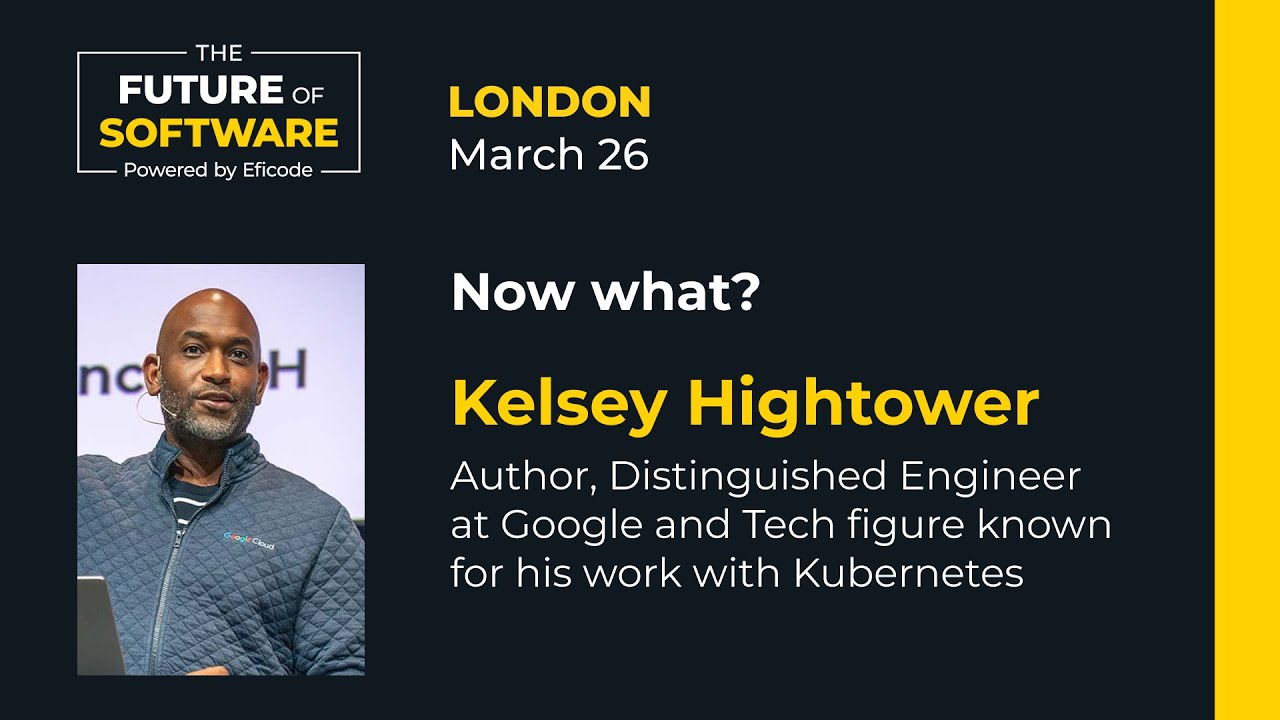 Now what? Beyond Kubernetes and Cloud Native | Kelsey Hightower - YouTube