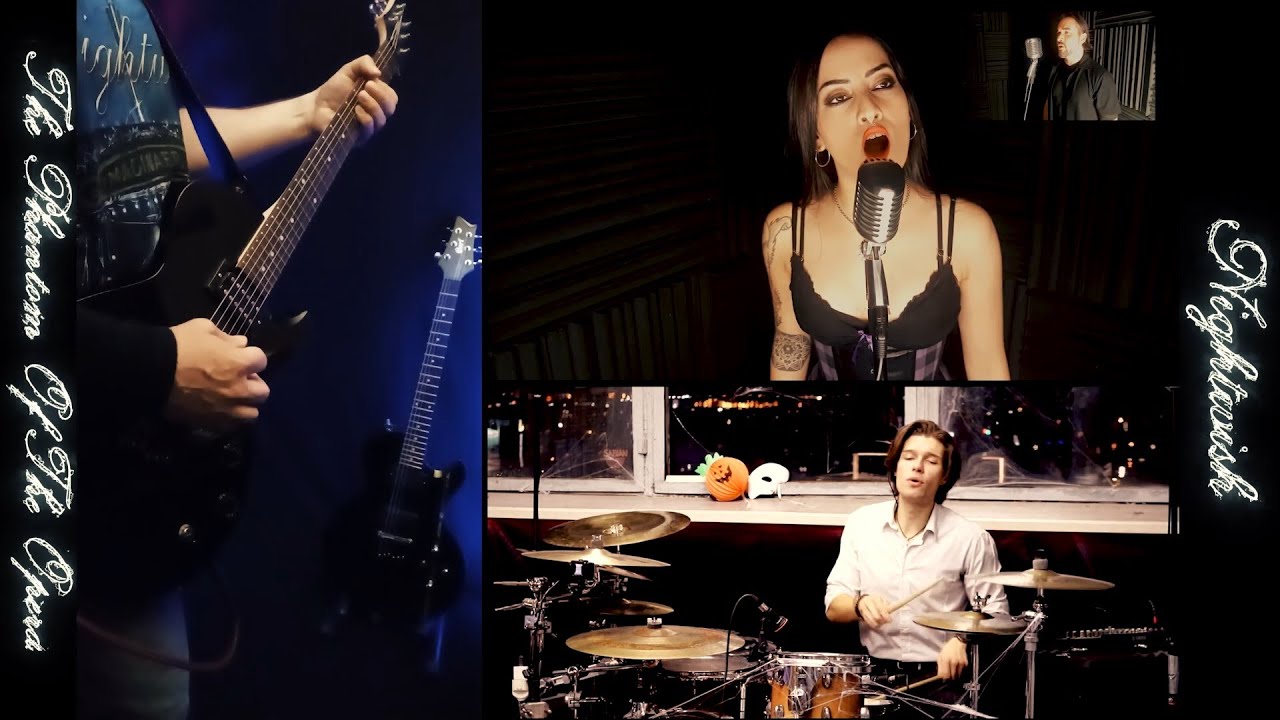 The Phantom Of The Opera (Nightwish) Cover (feat. Ranthiel, Cas, Nick ...