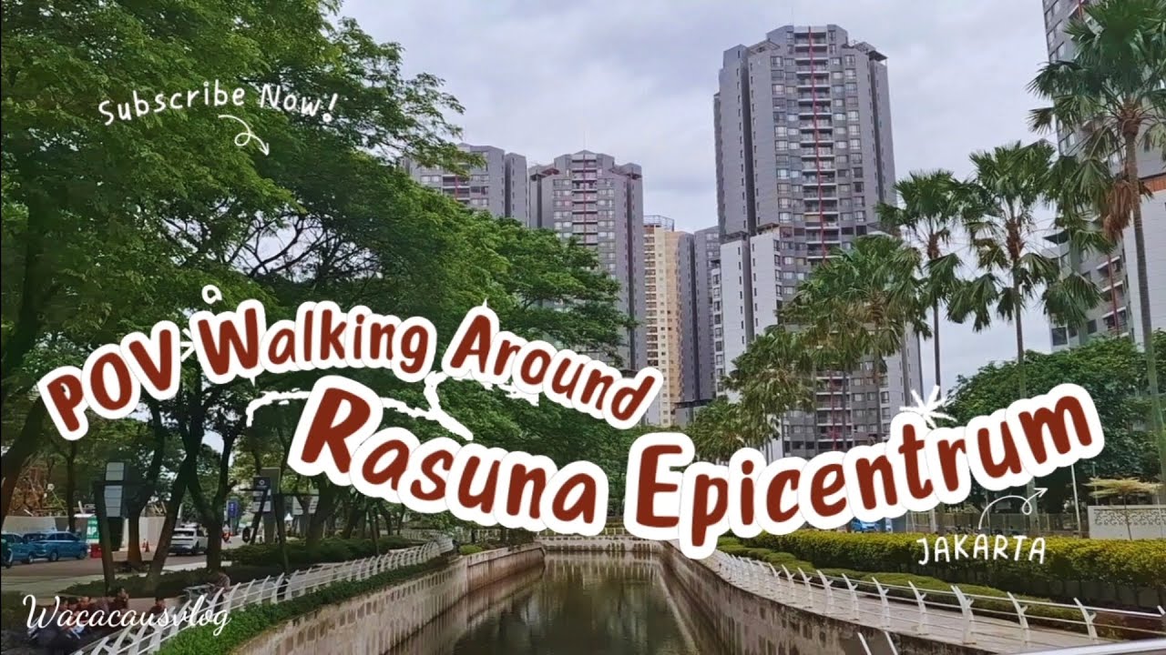 Rasuna Epicentrum Jakarta - POV Walking Around - YouTube