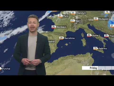 BBC Weather Today in EUROPE - April 17th, 2026