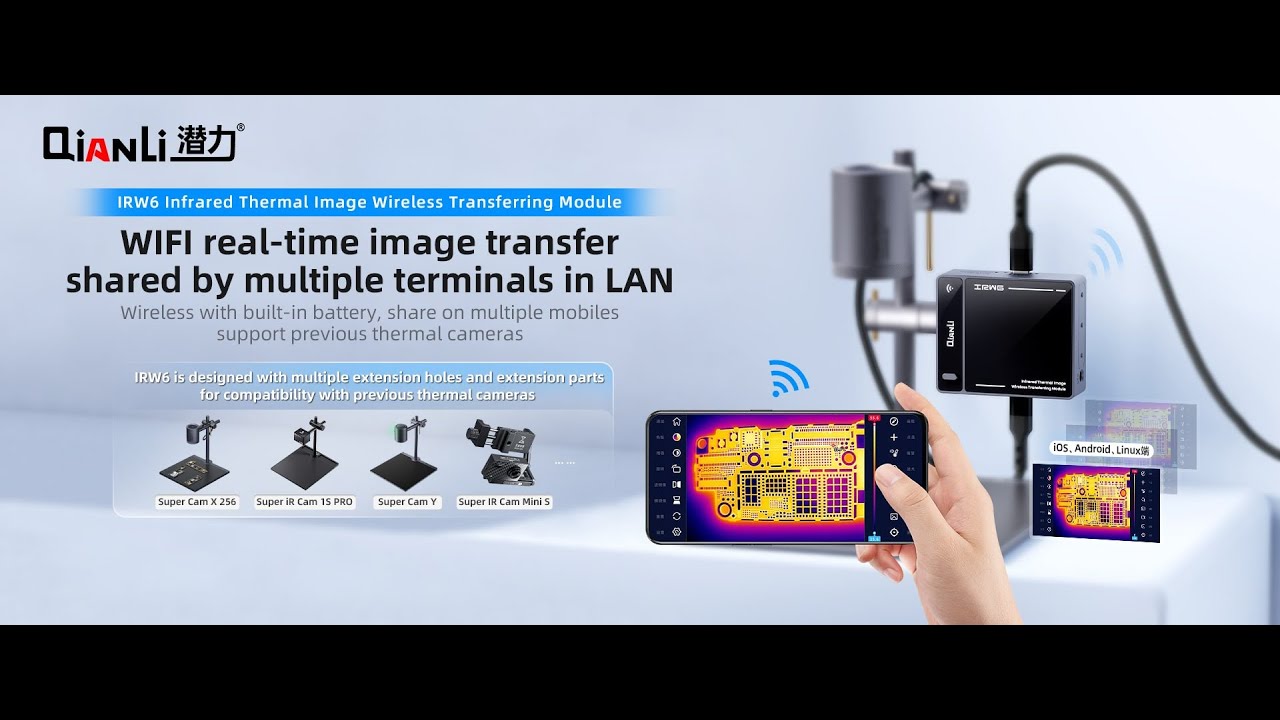 Qianli IRW6 Infrared Thermal lmage Wireless Transferring Module - YouTube