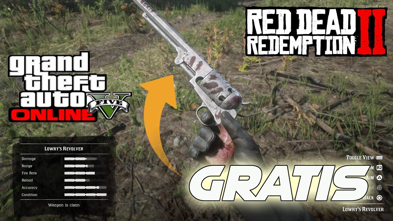 GTAOnline (GUIA) CONSEGUIMOS EN DIRECTO EL REVOLVER LOWRY DE RED DEAD ...