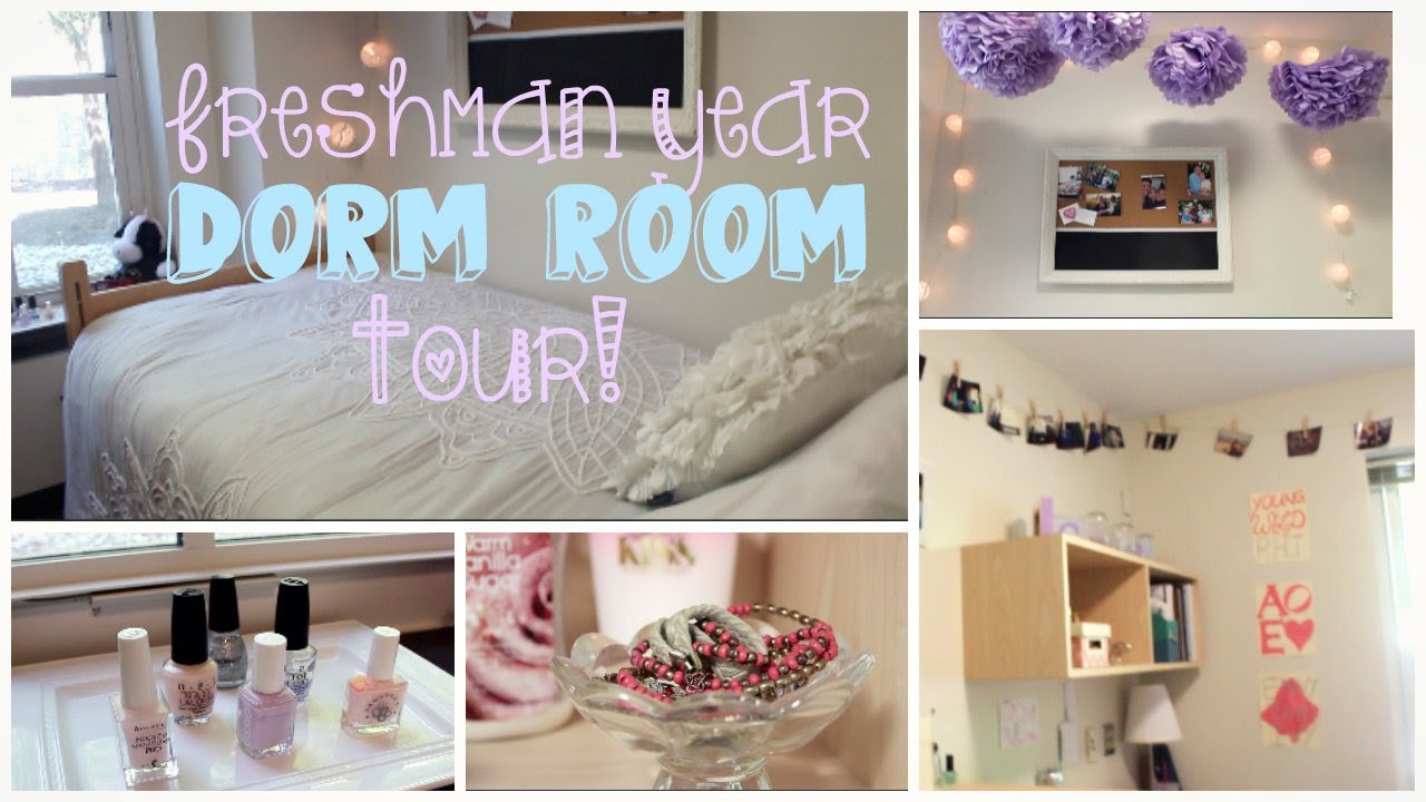 Room Tour I Freshman Dorm Edition - YouTube