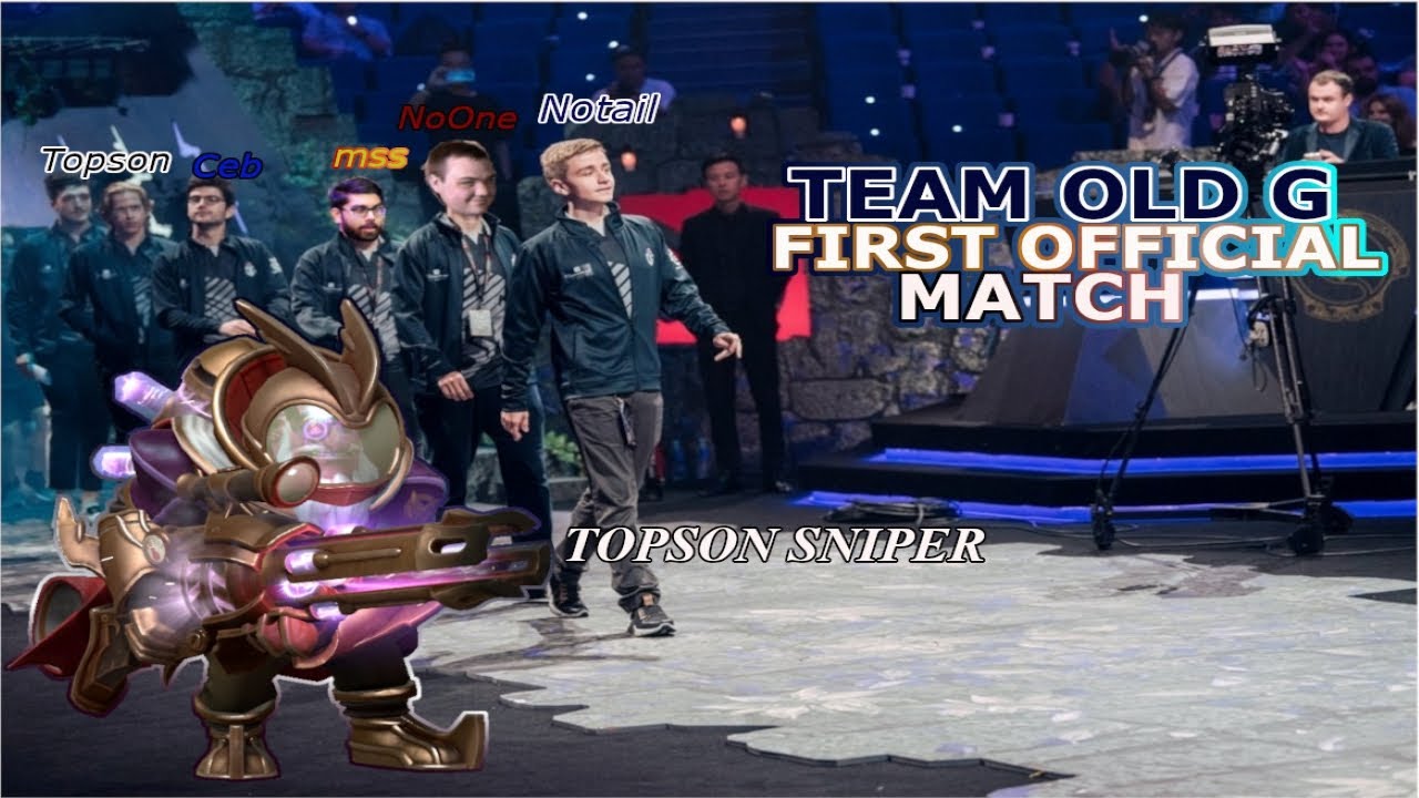 OLD G FIRST OFFICIAL MATCH against UNITY Esports!! - YouTube