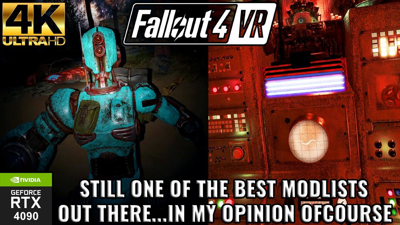 Just Another Random Fallout 4 VR Modlist Gameplay Test | The Mechanist ...