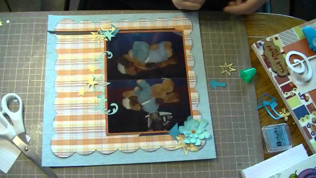 Cricut Layouts: Layout using Accent Essentials Cartridge - YouTube
