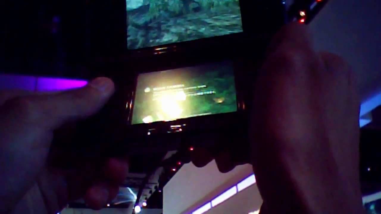 E3 2010 - Nintendo 3DS with Screen Footage (720p) - YouTube
