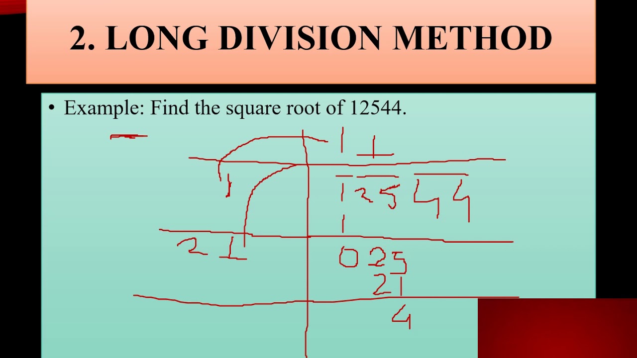 8 std Ls 3 Square and square roots Part 2 - YouTube