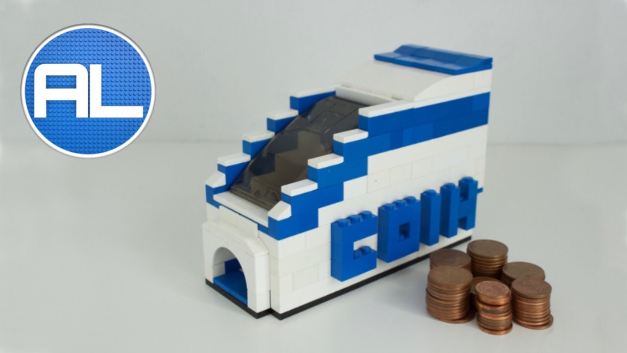 Small& Simple LEGO - Casino Coin Pusher (no electronic parts; by hand ...
