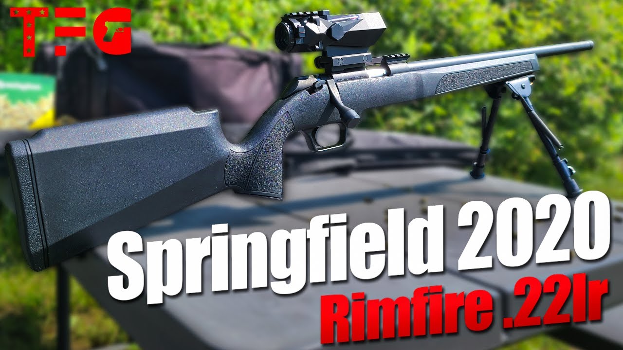 NEW Springfield 2020 Rimfire .22LR Rifle - TheFirearmGuy - YouTube