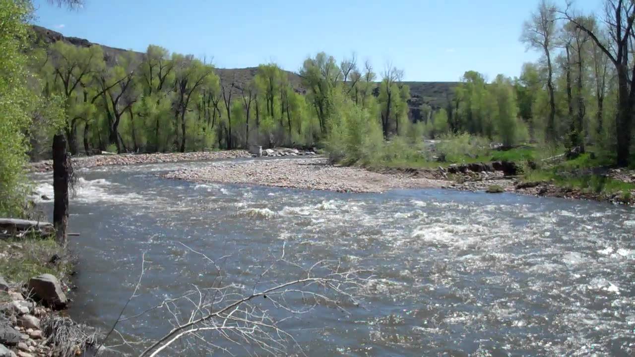 Provo River at Jordanelle State Park, Provo River - YouTube