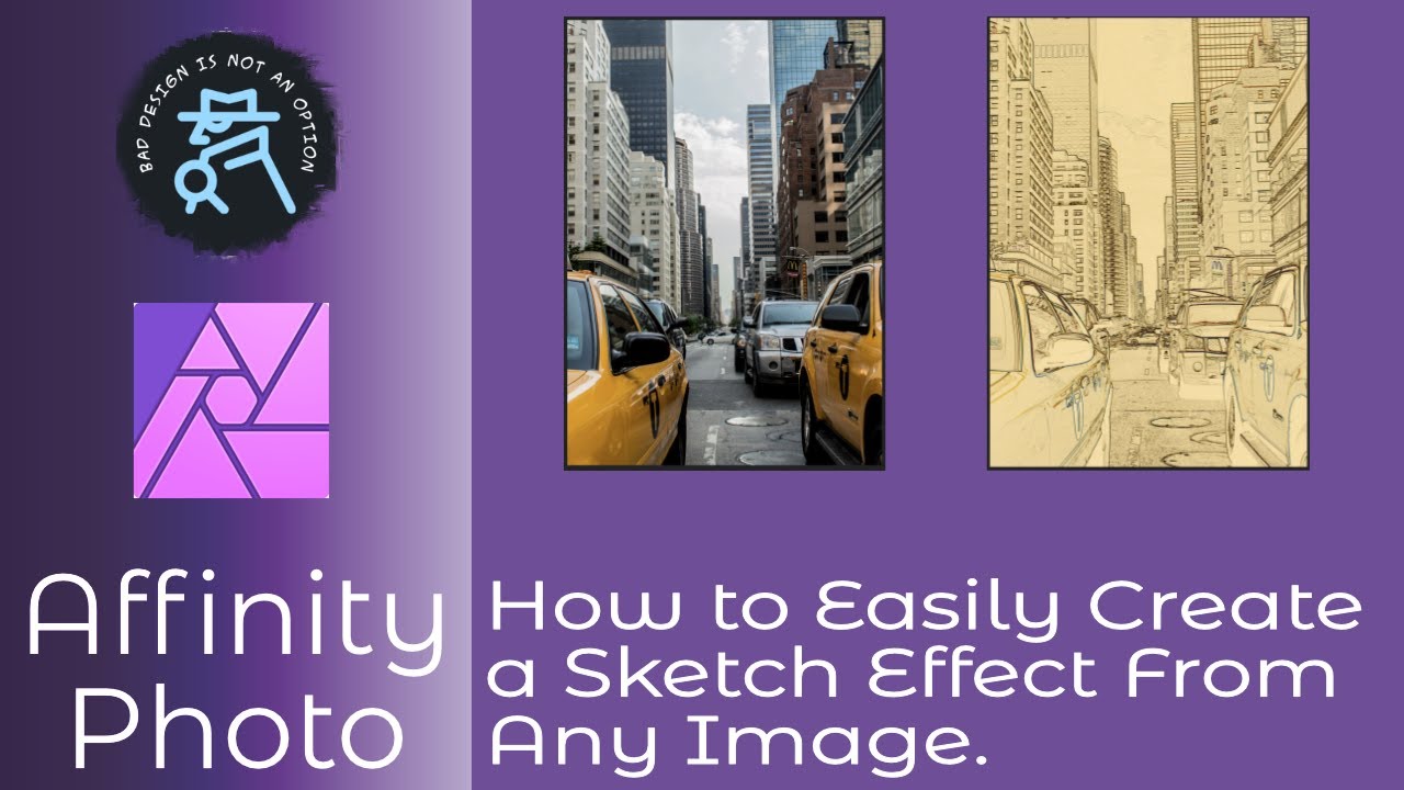 How to Easily Create a Sketch Effect in Affinity Photo From Any Image ...