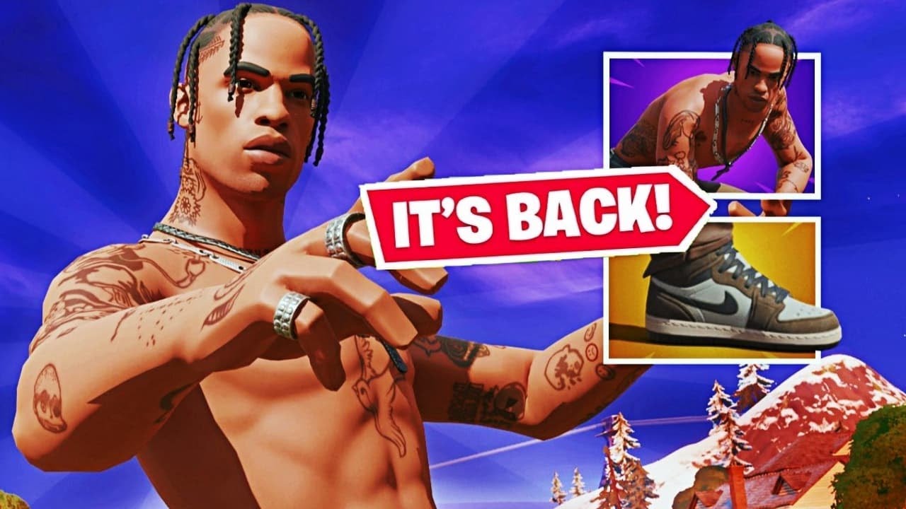 FORTNITE TRAVIS SCOTT SKIN CONTROVERY? EVER COMING BACK TO ITEM SHOP ...