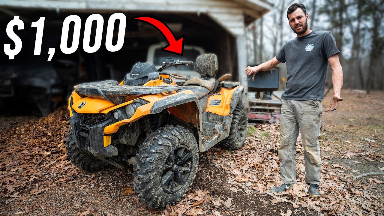 I Bought The Cheapest Sunk Can-Am (I’M SELLING MERCH) - YouTube