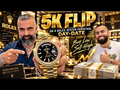 $5,000 on the Line for a Rolex Day-Date