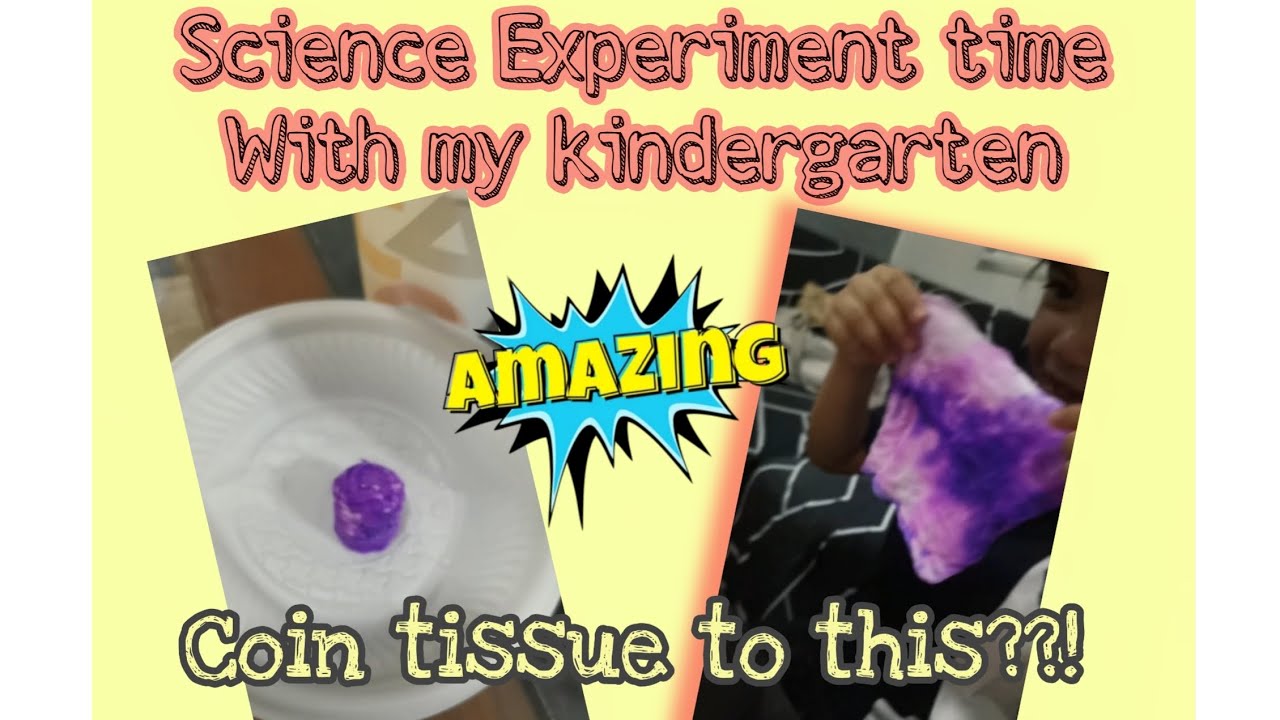 Science Experiment|School Activity time Coin tissue - YouTube