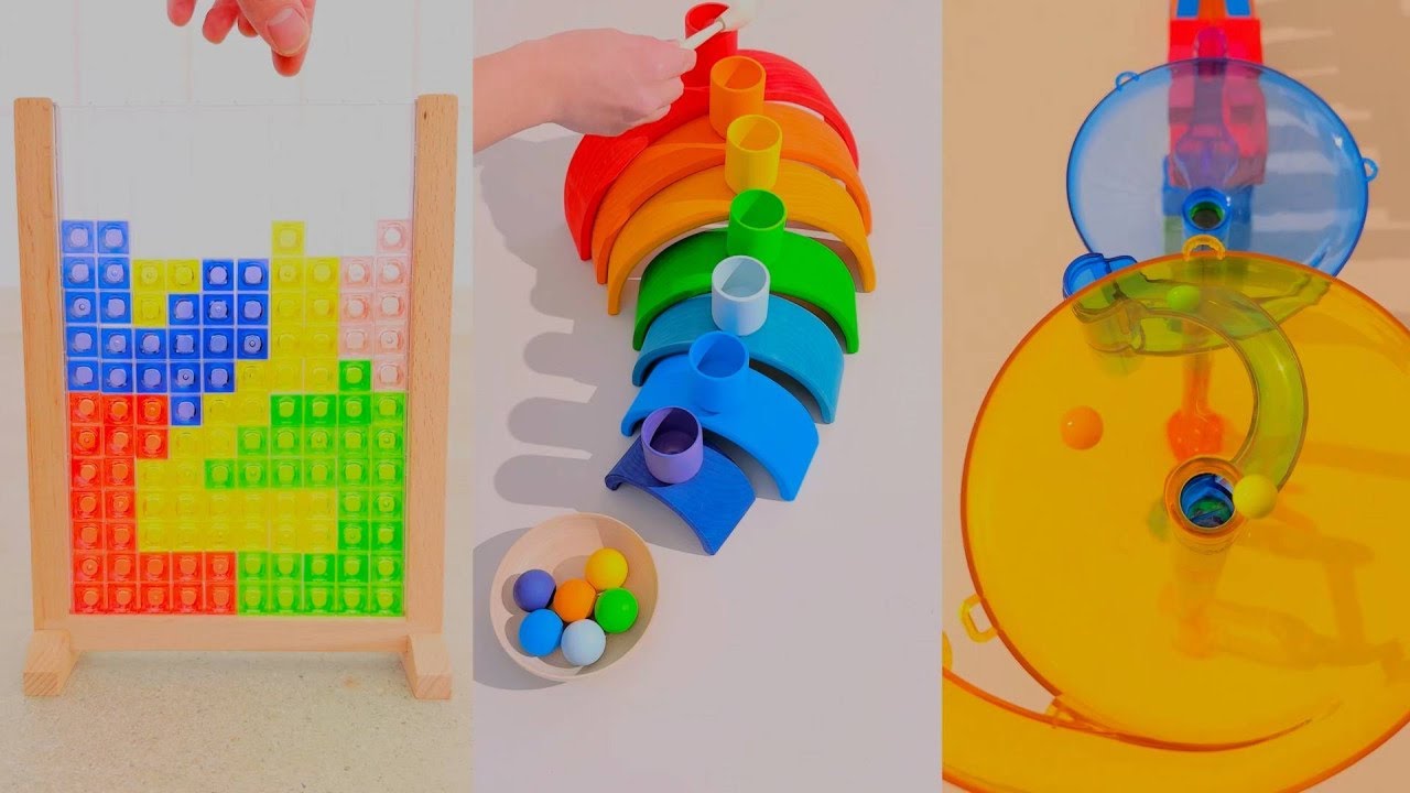 Mesmerising Marble Run, Dominos, Sand Kinetic, Magnetic Balls, Tetris ...