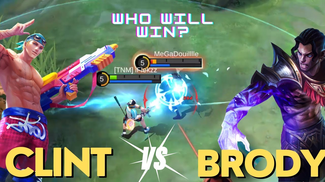 WHO IS THE BETTER MARKSMAN? | Clint vs Brody Mythical Glory | MLBB ...