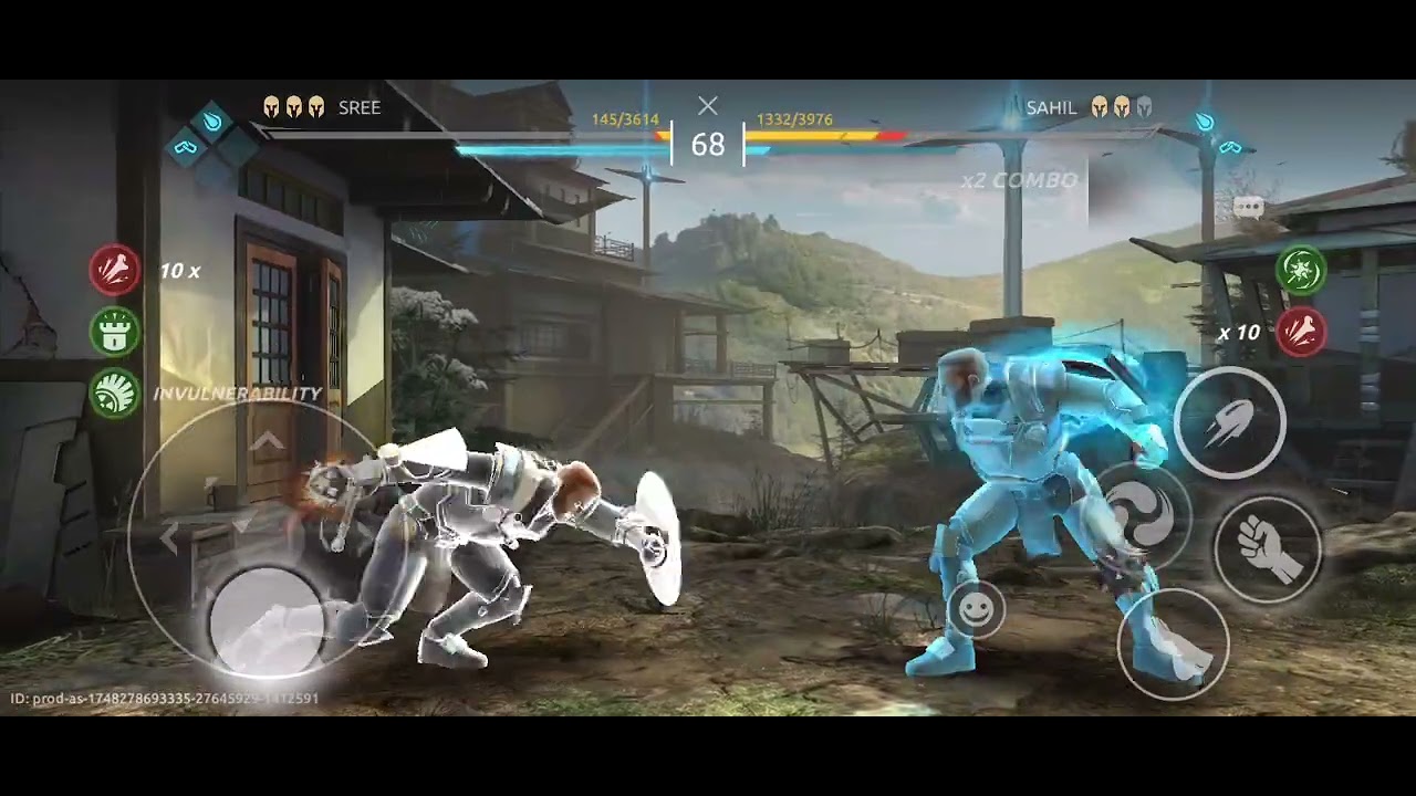 Jack vs Jack bull fight shadow fight 4 - YouTube