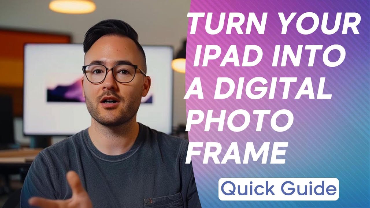 How to turn your iPad into a Digital Photo Frame - YouTube