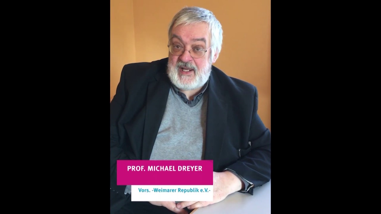 2020 04 27 100 Jahre Thüringen, Prof. Dr. Michael Dreyer - YouTube