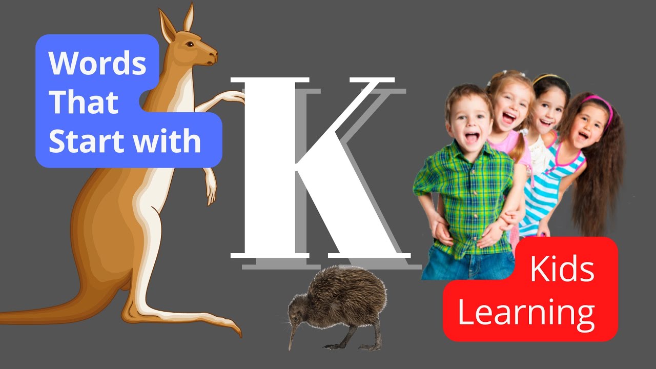 Words Start With Letter K Education For Children Kids Education Words words-start-with-letter-k-education-for-children-kids-education-words