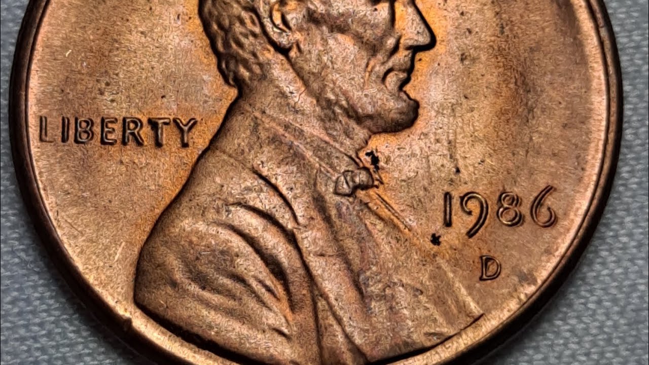 1986 D Lincoln Penny - YouTube