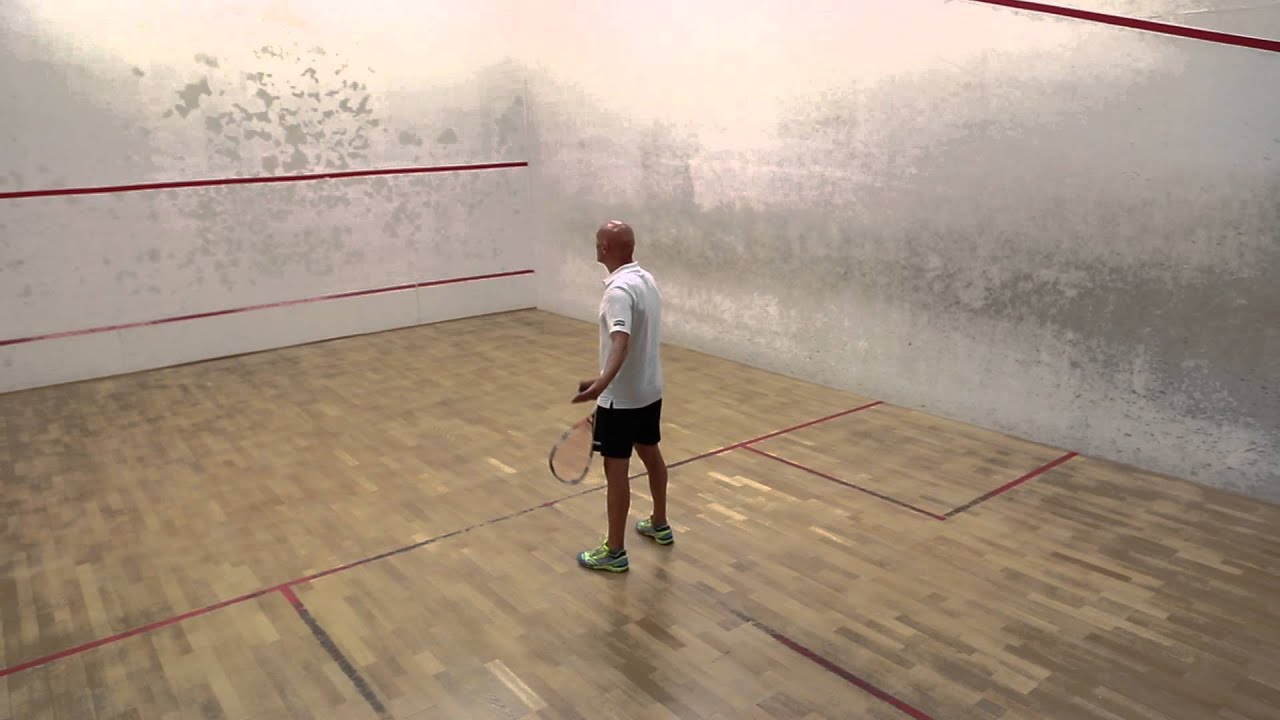 La position du T au squash - YouTube