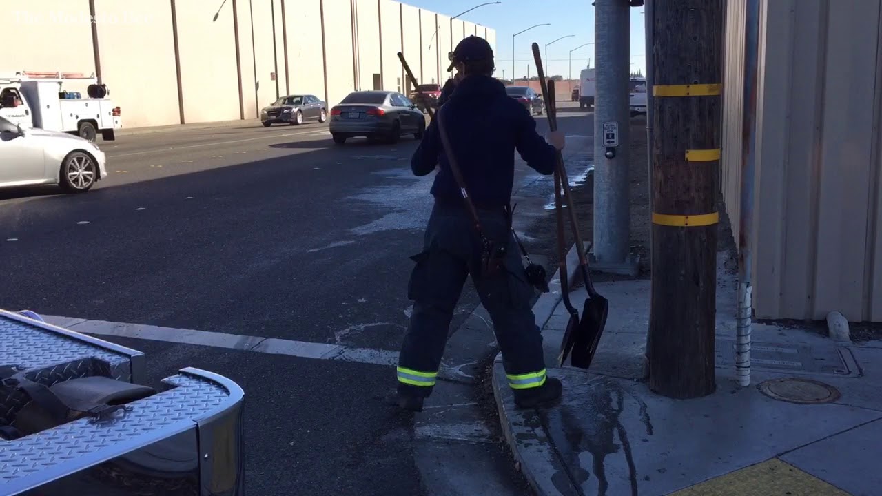 Vodka spill in Modesto - YouTube