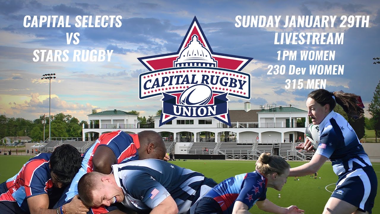Capital Selects vs. Stars Rugby - YouTube