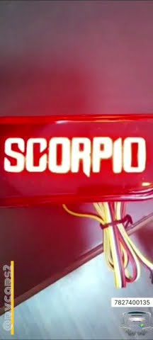 Scorpio reflecter | back light | matrix light | rvcars2 | #scorpio # ...