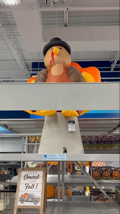 At Home Store Check: 2023 Gemmy Airblown Thanksgiving Inflatable Selection - YouTube