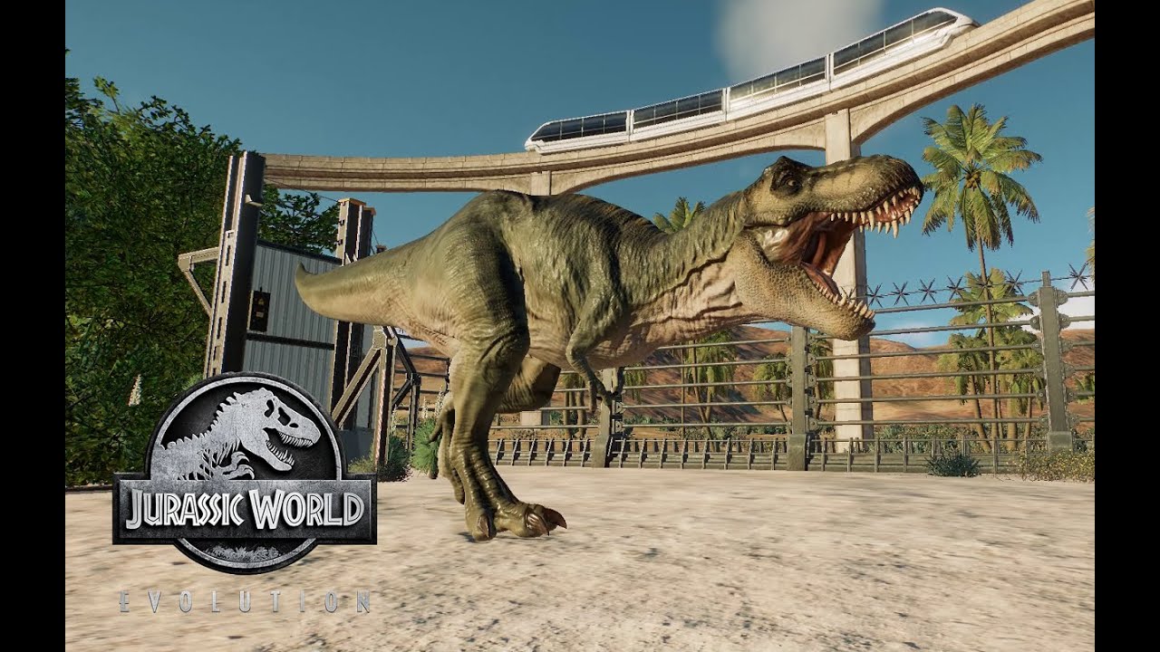 Unbelievable: T-Rex Breakout Caught on Camera?! #jwe2 - YouTube