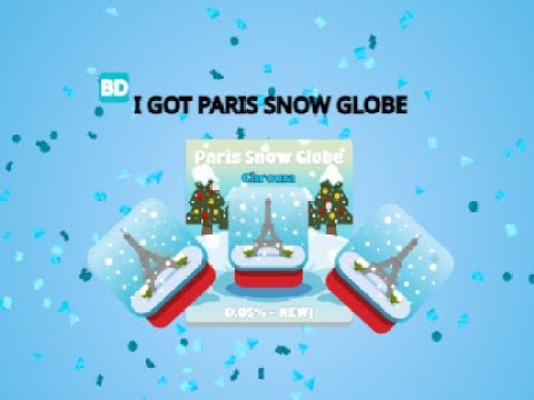 I GOT PARIS SNOW GLOBE IN BLOOKET!!!!!!! (fourth person on youtube ...