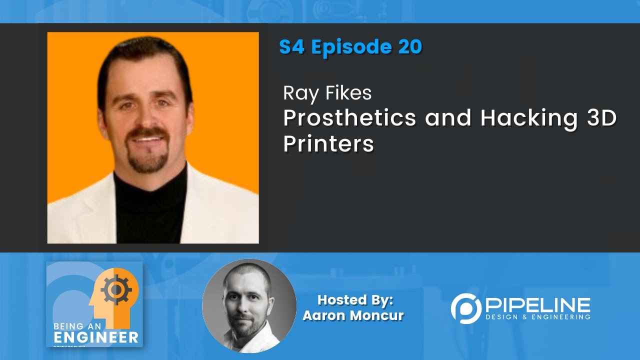 Ray Fikes | Prosthetics and Hacking 3D Printers - YouTube