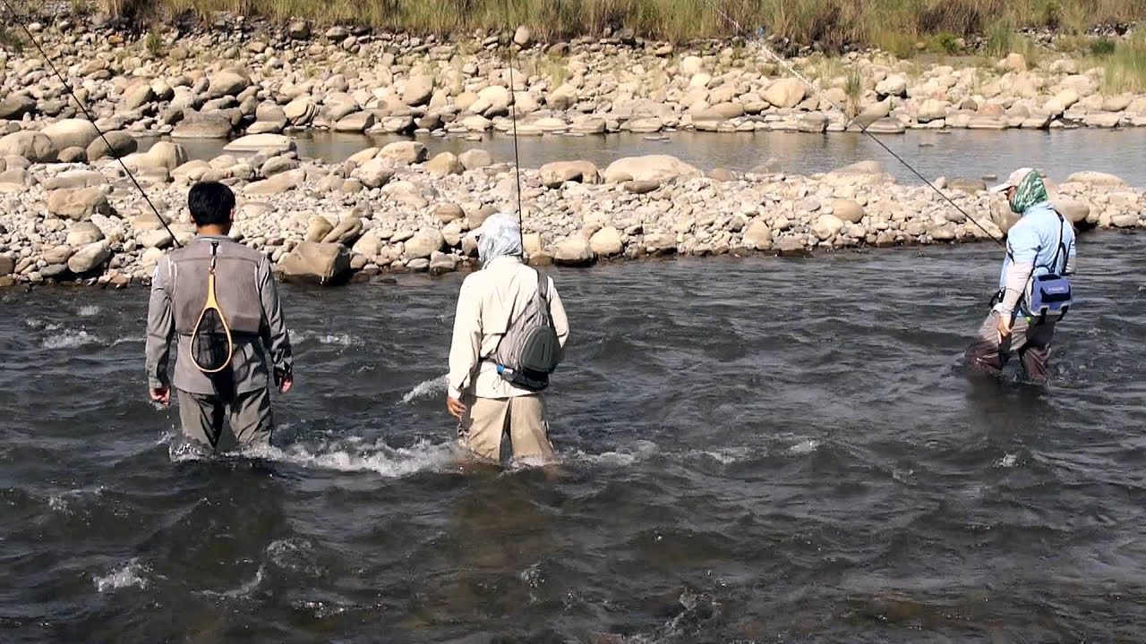 Fly fishing in Taiwan - YouTube