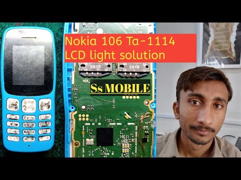 Nokia 106 Ta-1114 display light Solution | Nokia 106 Ta-1114 LCD light ...