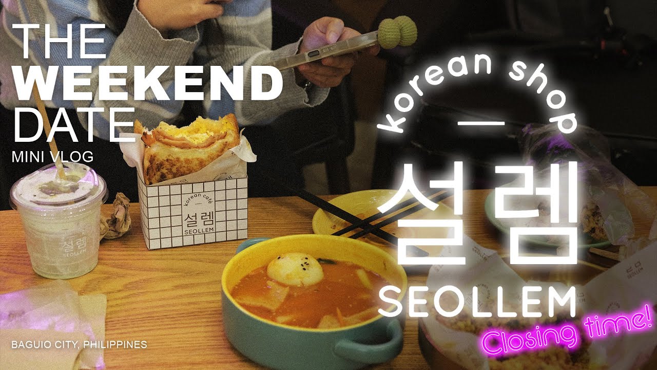 The Weekend Date: Seollem Cafe (Evening) Korean Dessert & Cafe at ...