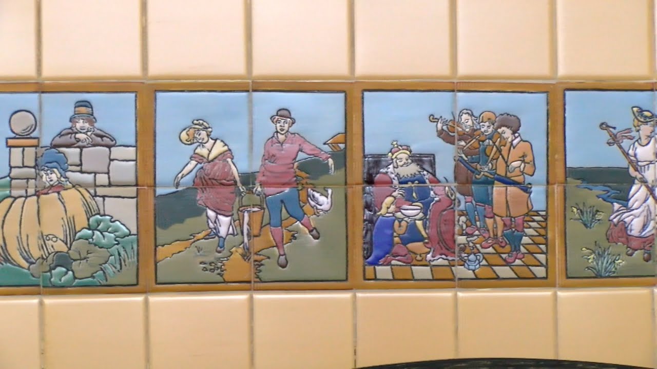 Historic Tiles at West Elementary School, Rhinelander, WI - YouTube