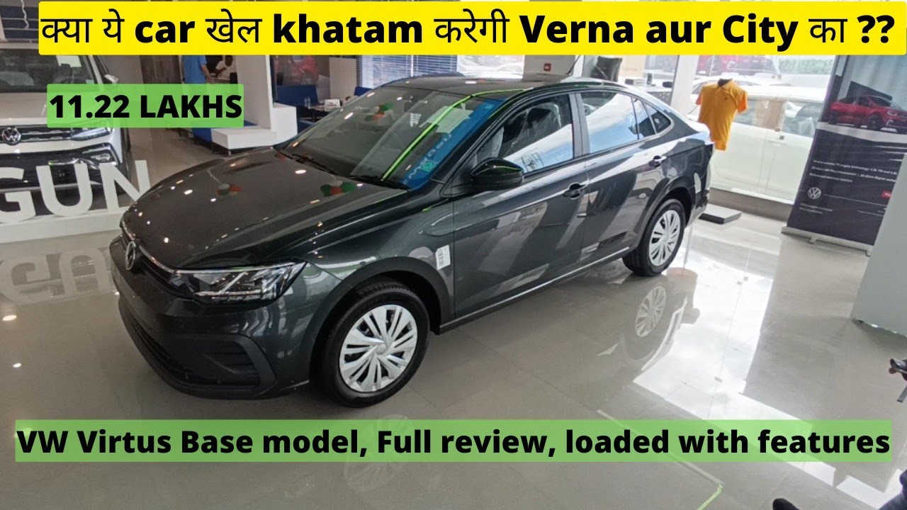 2022 VOLKSWAGEN VIRTUS Comfortline Base Model -Detailed Review,features ...