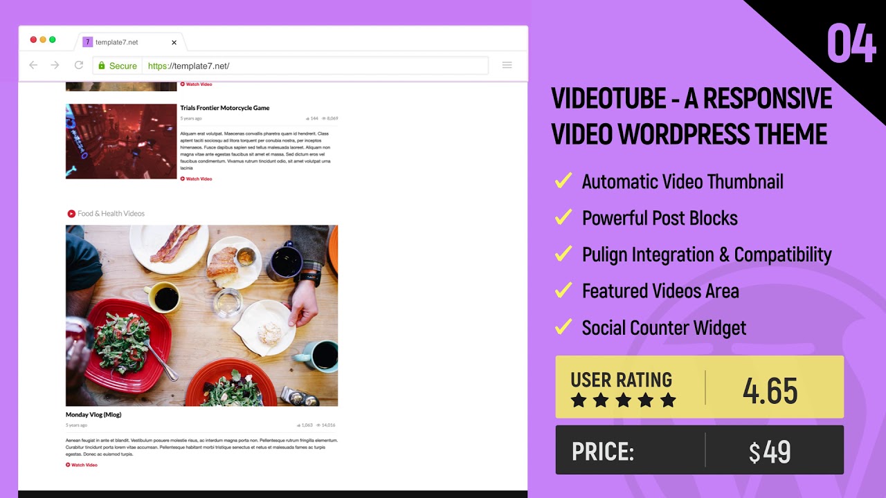 7 Best Wordpress Themes for Youtubers - YouTube