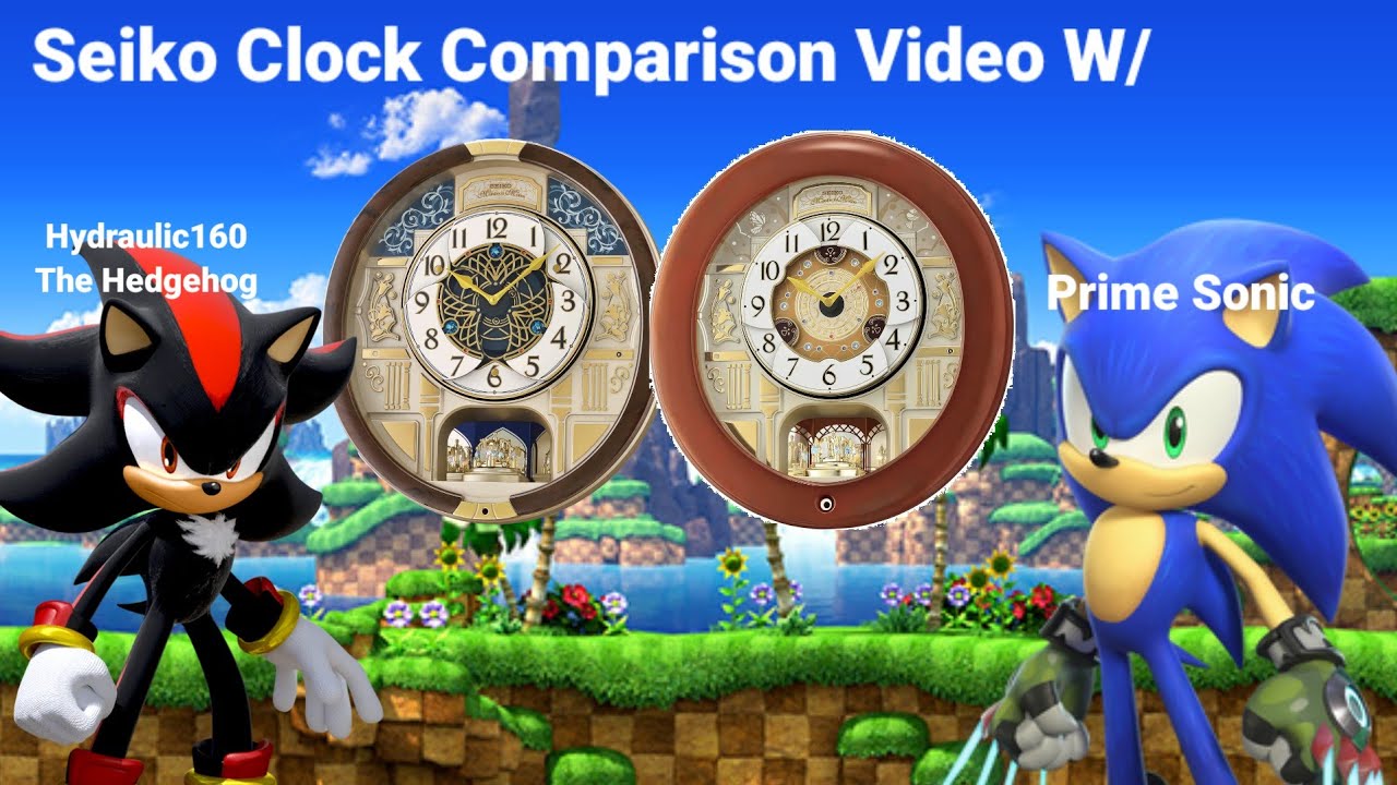 Seiko Clock Comparison Video W/ @Hydraulic160_Official & Prime Sonic ...
