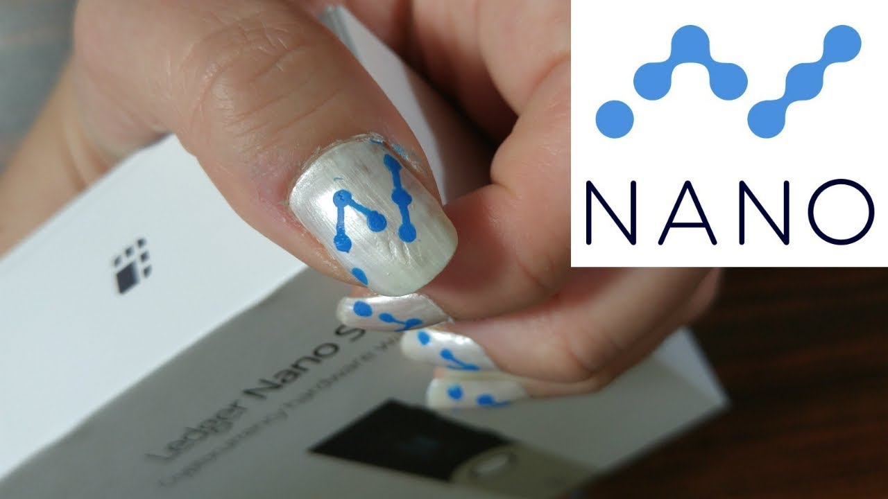 Crypto Nails- NANO (NANO) Nail Tutorial - YouTube