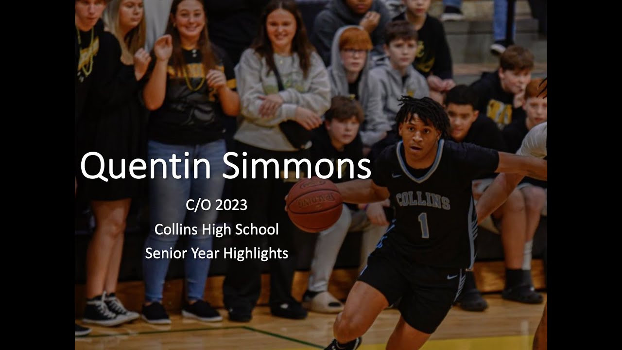 Quentin Simmons Senior Highlights - YouTube