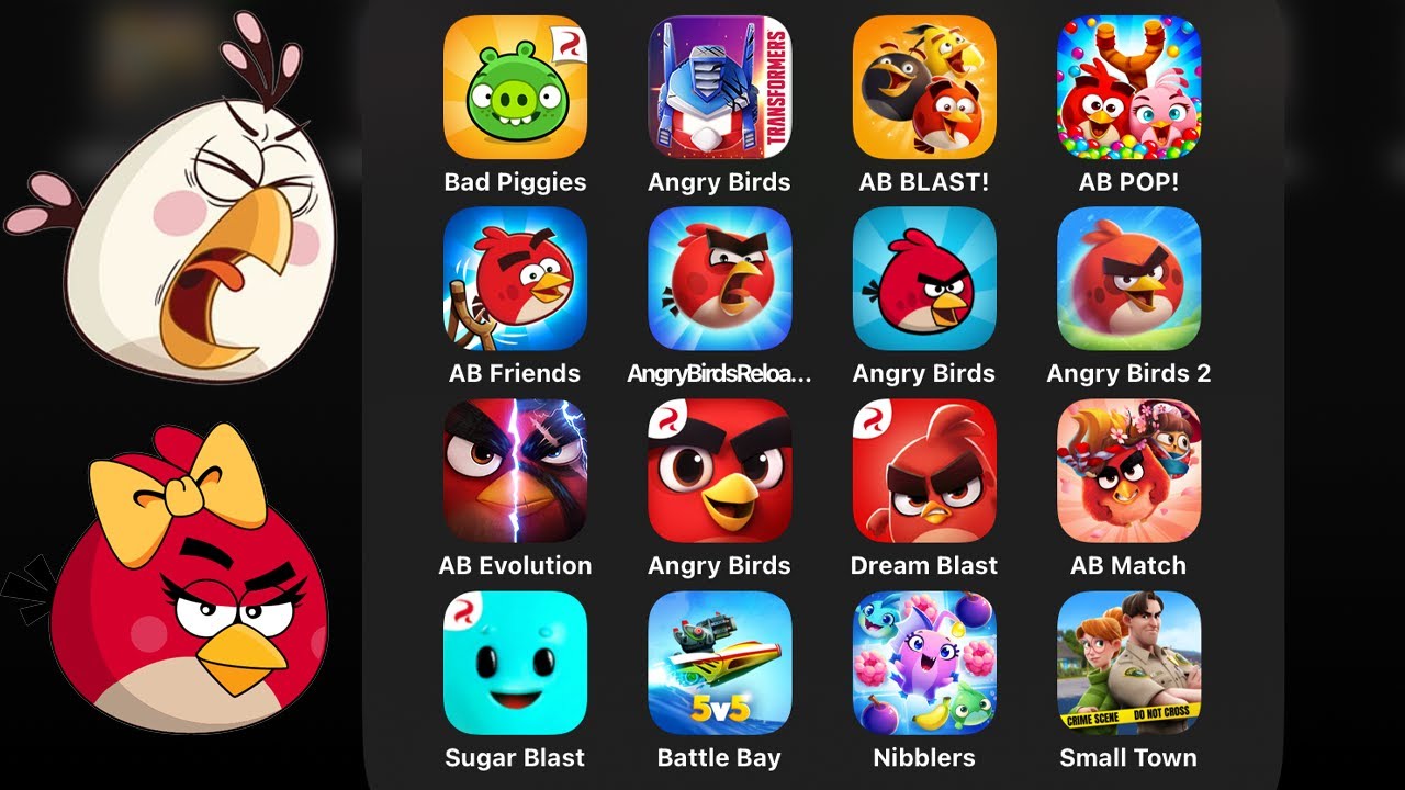 All Rovio iPadOS 17 Games: Red's First Flight,Angry Birds Journey,Bad ...
