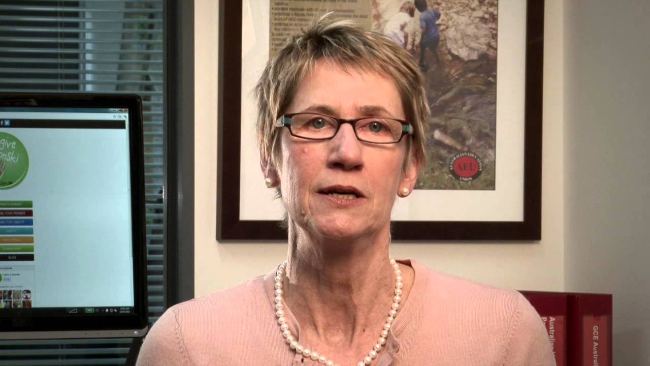 Message from Education International's President Susan Hopgood - YouTube