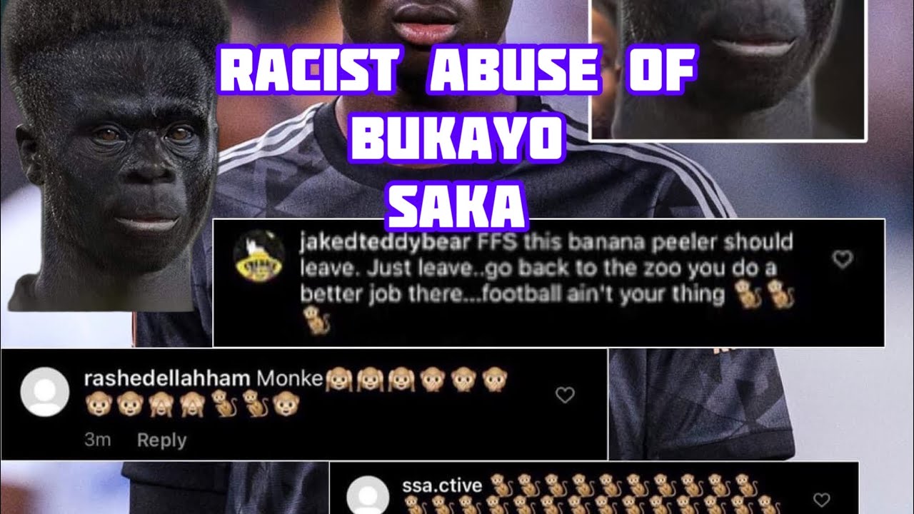 Racist abuse of Bukayo saka, police confirm investigation of Bukayo ...