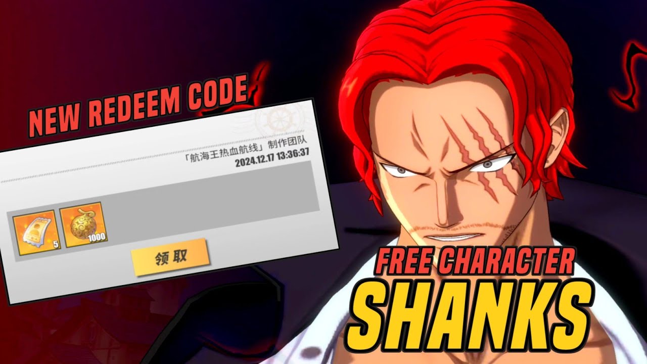 REDEEM CODE & FREE CHARACTER SHANKS • ONE PIECE FIGHTING PATH - YouTube